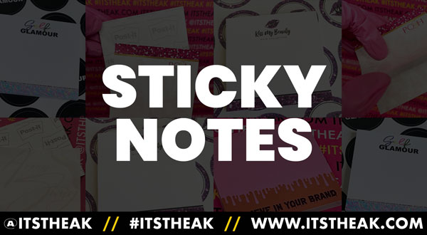 Custom Post It Notes • Personalized Sticky Note Pads