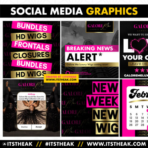Social Media Graphics // Customized for your business!