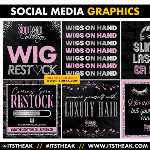 Social Media Graphics // Customized for your business!