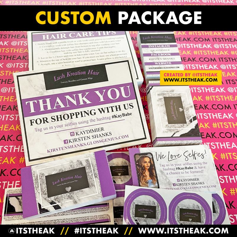 Custom Package Examples • Custom Print Packages