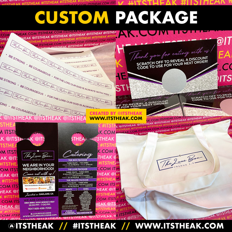 Custom Package Examples • Custom Print Packages