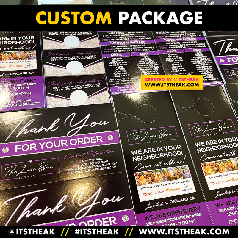 Custom Package Examples • Custom Print Packages